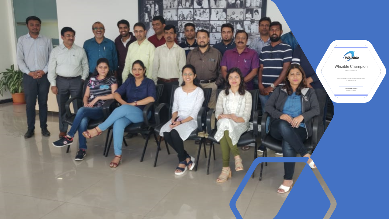 Whizible Blog | Product Training Workshop January 2020